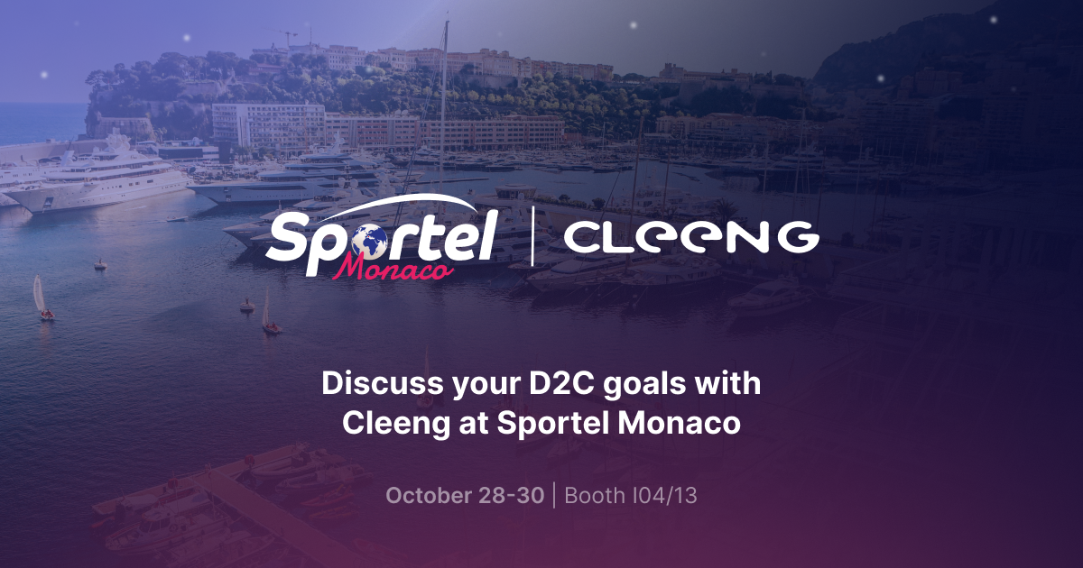 Redefine Sports Streaming Success: Meet Cleeng at Sportel Monaco 2024
