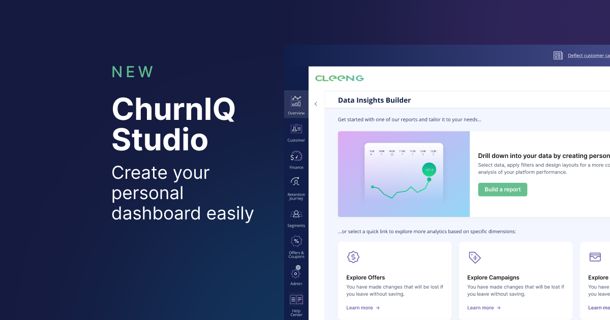 Flexible, effortless data personalization awaits with all-new ChurnIQ ...