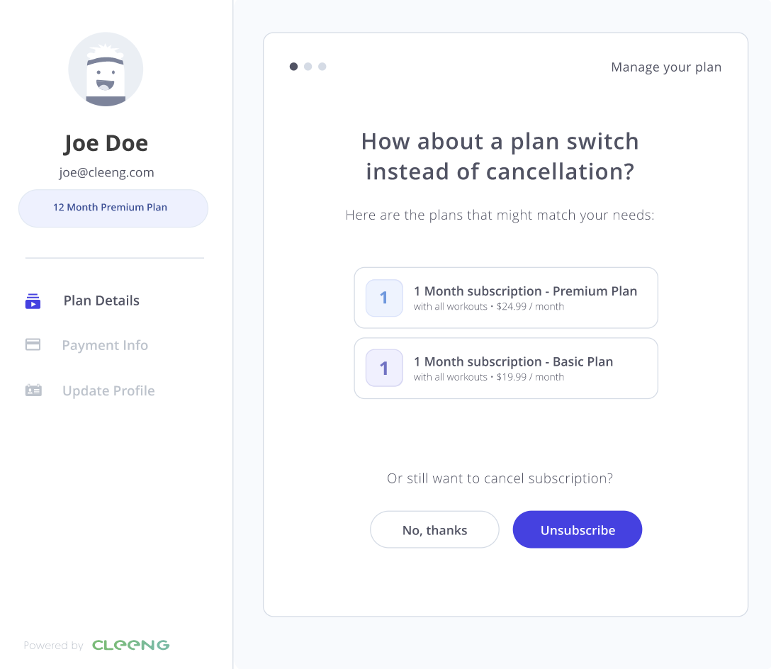 How Offer Downgrades Prevent Subscription Cancellations & Boost Trust