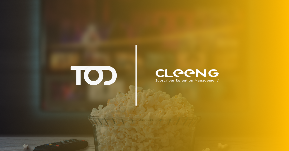 TOD is Future-Proofing Its Streaming Experience With Cleeng