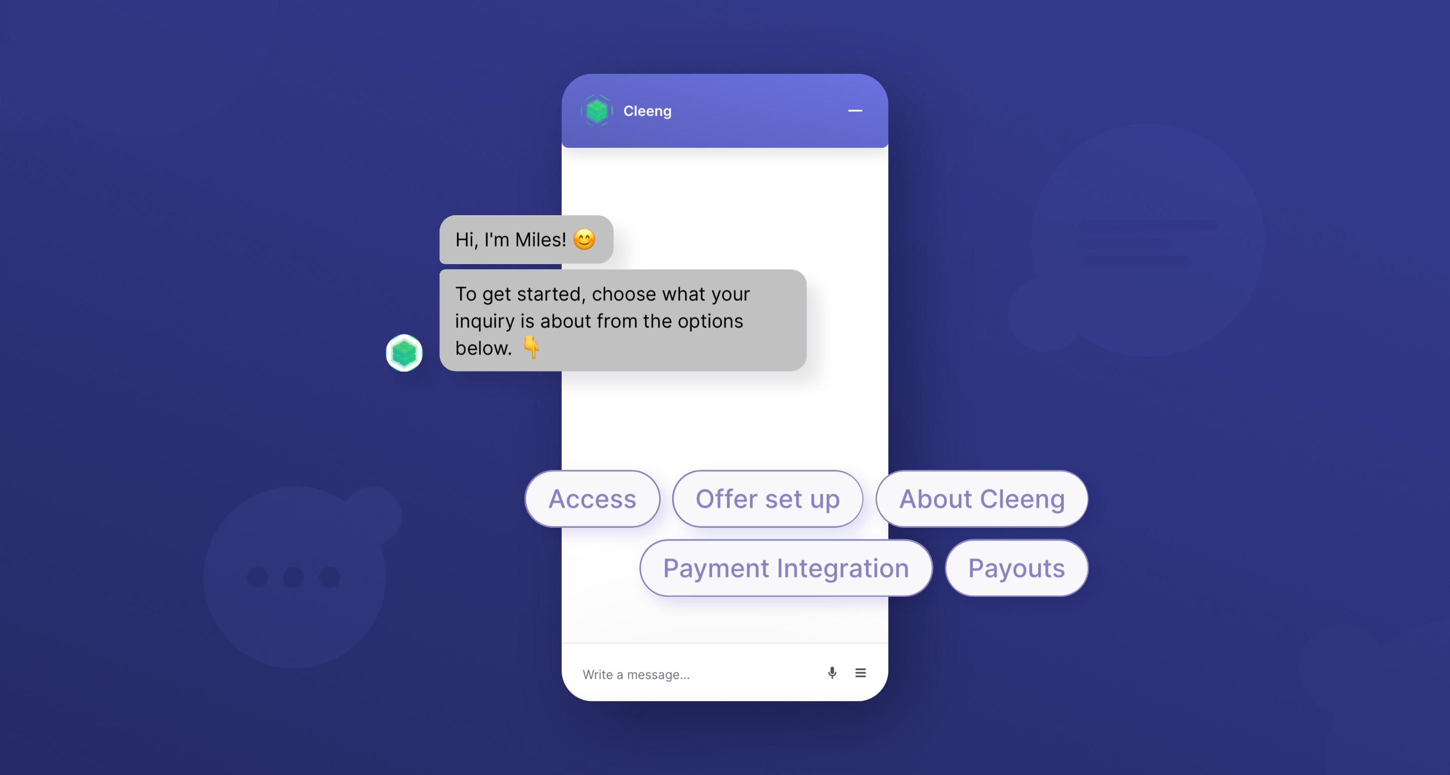 Meet Miles, Cleeng’s new AI Chatbot from Hi5